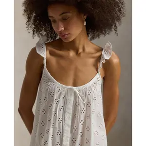 Ralph Lauren Eyelet Cotton Sleep Dress