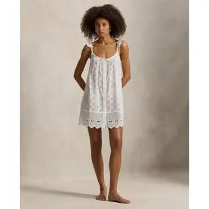 Ralph Lauren Eyelet Cotton Sleep Dress