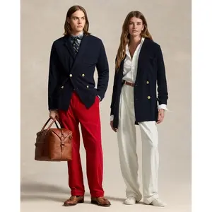 Ralph Lauren Cashmere Knit Polo Blazer Cardigan