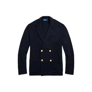 Ralph Lauren Cashmere Knit Polo Blazer Cardigan
