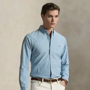 Ralph Lauren Classic Fit Indigo Chambray Shirt