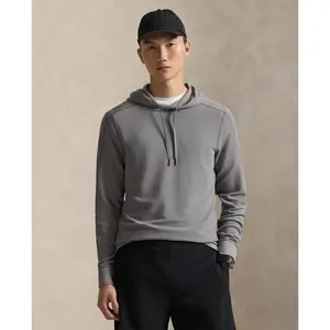 Ralph Lauren Performance Waffle-knit Hoodie - Perfect Grey