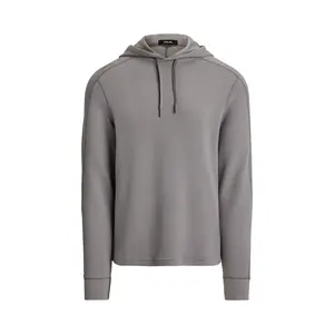 Ralph Lauren Performance Waffle-knit Hoodie - Perfect Grey