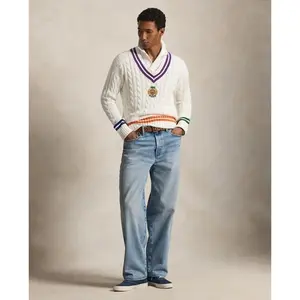 Ralph Lauren Embroidered Cricket Sweater