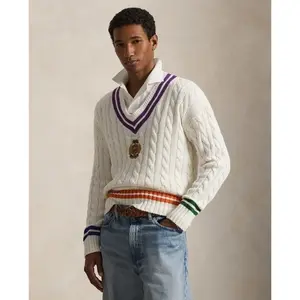 Ralph Lauren Embroidered Cricket Sweater