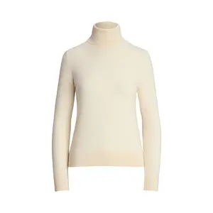 Ralph Lauren Cashmere Turtleneck Sweater - Lux Cream