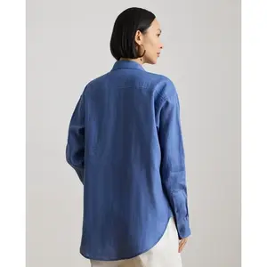 Ralph Lauren Relaxed Fit Linen Shirt - Carson Blue