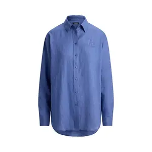 Ralph Lauren Relaxed Fit Linen Shirt - Carson Blue