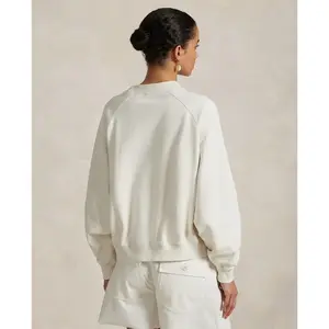 Ralph Lauren Logo Flag French Terry Crewneck