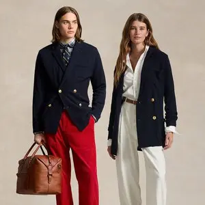 Ralph Lauren Cashmere Blazer Cardigan - Aviator Navy