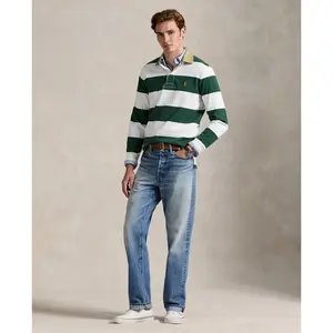 Ralph Lauren Classic Fit Khaki-collar Rugby Shirt