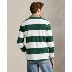 Ralph Lauren Classic Fit Khaki-collar Rugby Shirt