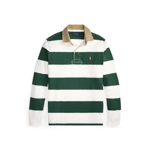 Ralph Lauren Classic Fit Khaki-collar Rugby Shirt