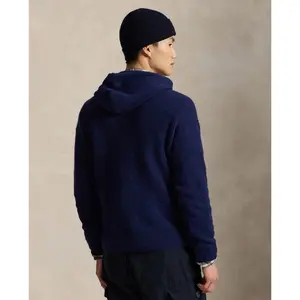 Ralph Lauren Big Pony Wool-blend Hooded Sweater