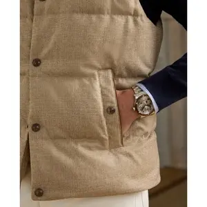 Ralph Lauren Whitwell Plaid Wool Down Vest