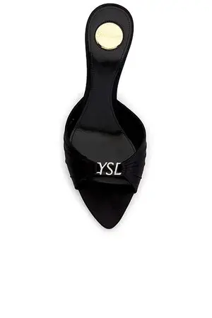 Saint Laurent Jerry Mule Sandal - Nero