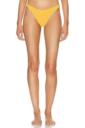Bond Eye Sinner Bikini Bottom - Saffron