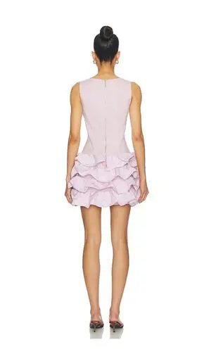 ELLIATT Saphine Ruffle Mini Dress