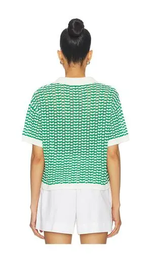 STITCHES & STRIPES Tinsley Polo Tee
