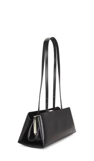 VERAFIED Gold Noir Ãclair Bag - Black