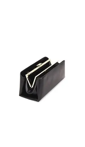 VERAFIED Gold Noir Ãclair Bag - Black