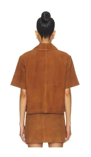 ALIGNE Jane Suede Shirt