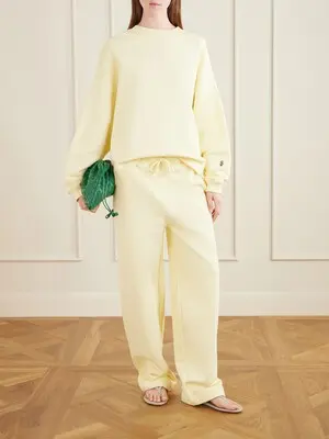 THE ELDER STATESMAN Coast Cotton-jersey Sweatpants