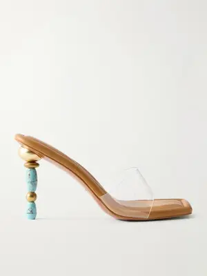 Cult Gaia Mahina Mules - Brown