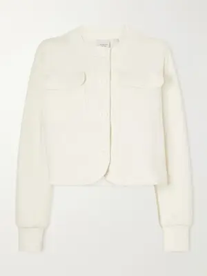 Varley Cropped Cardigan - Neutrals