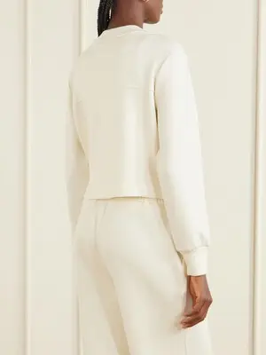 Varley Cropped Cardigan - Neutrals