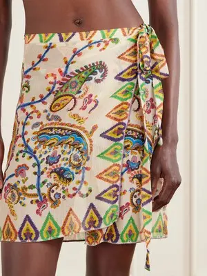 Etro Printed Voile Coverup
