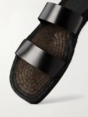 CastaÑer Kenny Leather Sandals - Black