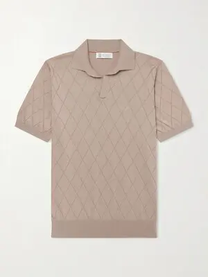 Brunello Cucinelli Collared Polos For Men
