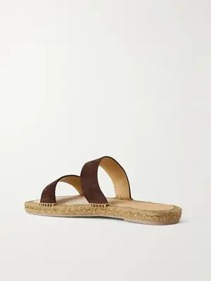 CastaÑer Kenny Suede Sandals - Brown