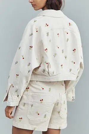 PILCRO Tulip Print Jacket