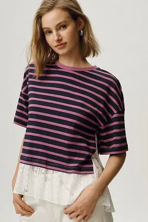 Maeve Lace Up Tops