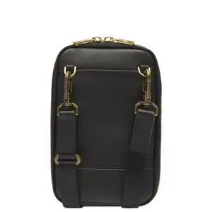 MASTER-PIECE CO Gloss Leather Shoulder Bag - Black