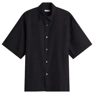 KAPTAIN SUNSHINE Plain Short Sleeve Shirt - Navy