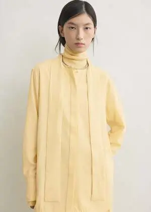 TOTEME Long Scarf Blouse