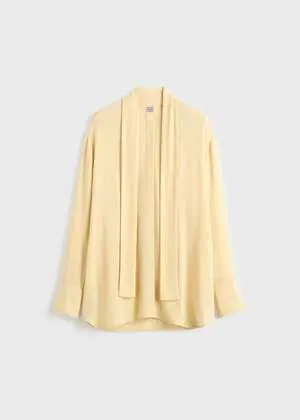 TOTEME Long Scarf Blouse