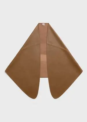 TOTEME Big Leather Scarf - Copper