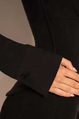 TA3 Long Sleeve Top With Built-in Shapewear