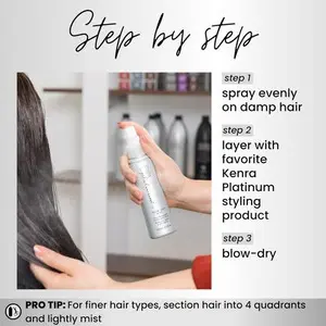 KENRA PROFESSIONAL Platinum Blow-dry Mist 3.4 Oz