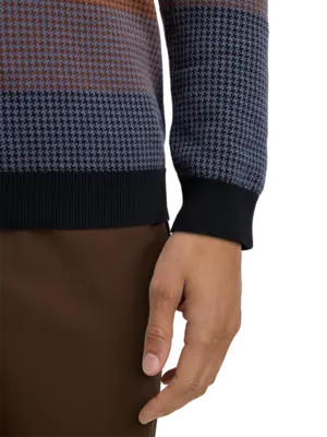 PAUL FREDRICK Cotton Crewneck Sweater