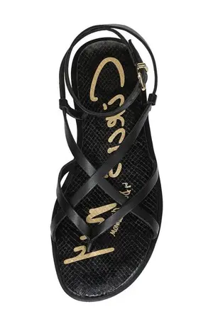 CIRCUS NY BY SAM EDELMAN Dakota Ankle Strap Sandal - Black