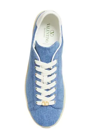 Valentino Garavani Low Top Sneakers - Blue Multi