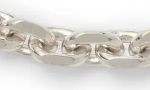 Lady Grey Triplet Toggle Anklet - Silver
