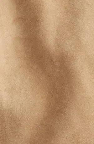 Lafayette 148 New York Belted Nubuck Leather Shirt Jacket - Oat