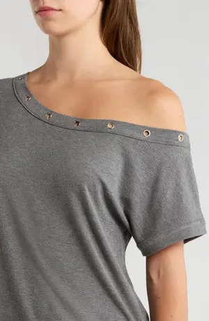 PACSUN Grommet One-shoulder Top
