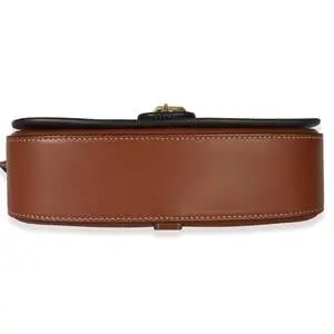 Celine Smooth Calfskin Tabou Clutch On Strap - Brown